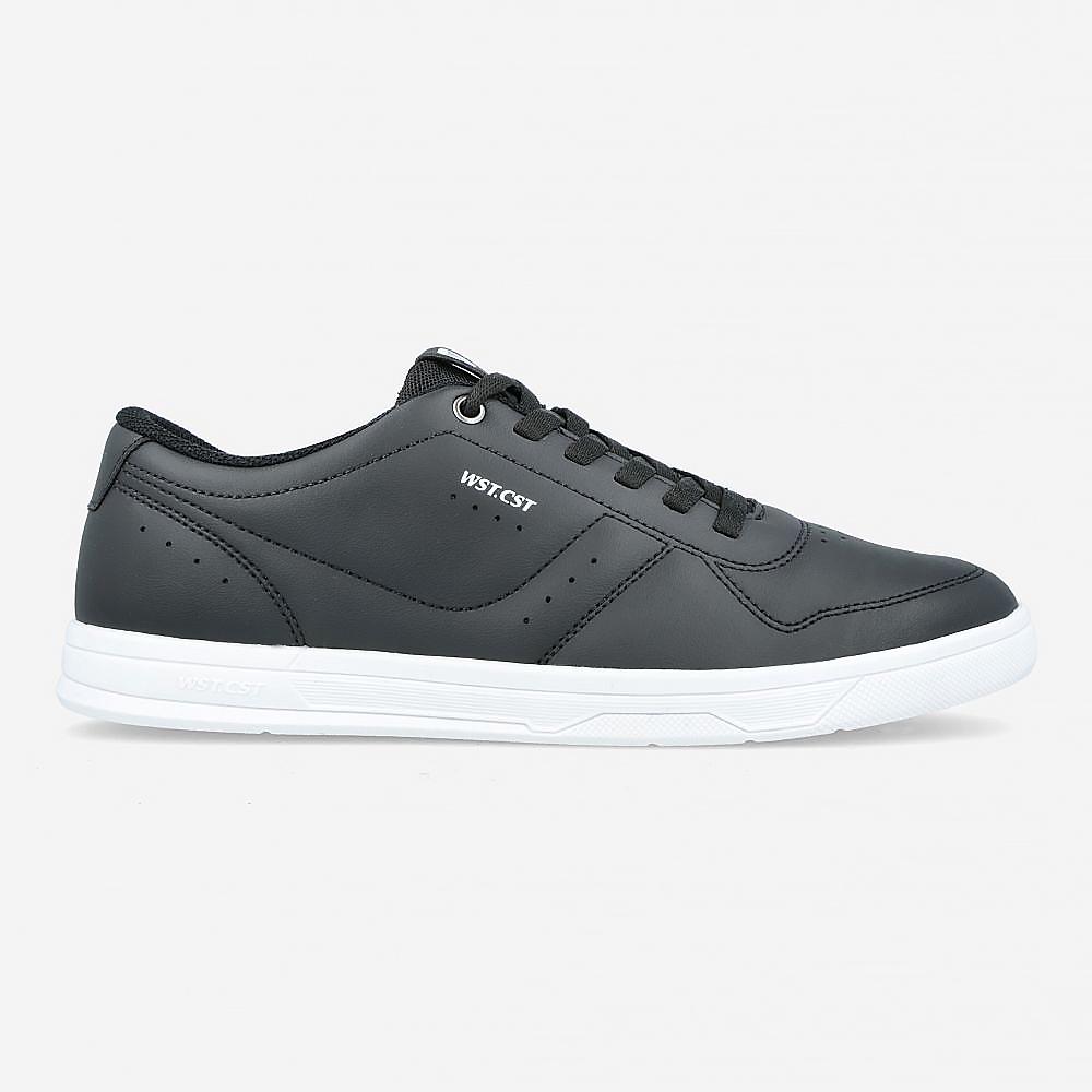 TÊNIS WEST COAST WC 141 CITY BLACK/BLACK/WHITE
