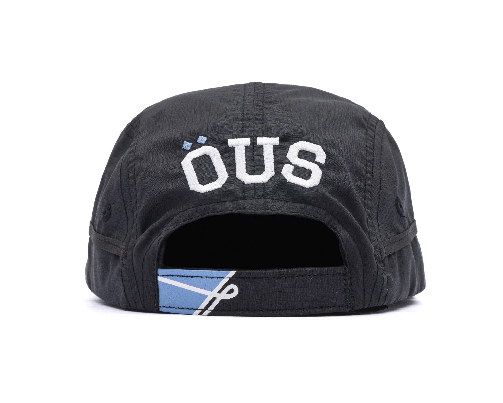Boné 5 Panel Ócio Ripstop Preto - Öus